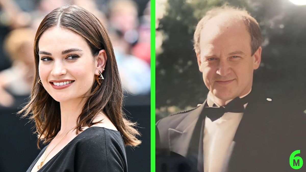 Jamie Thomson and Lily James: The Story of a Private Father Behind a ...