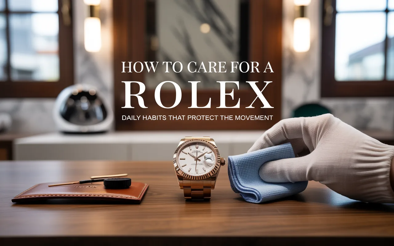 How to Care for a Rolex: Daily Habits That Help Protect the Movement ...